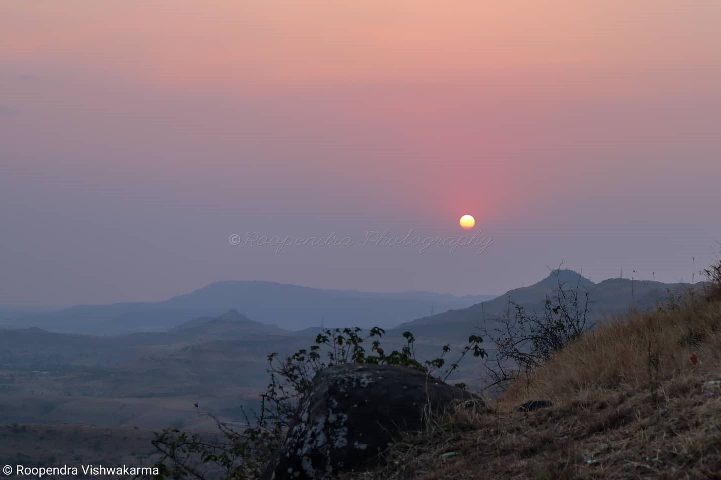 Sunrise at Bopdev Ghat Pune - Roopendra Photography